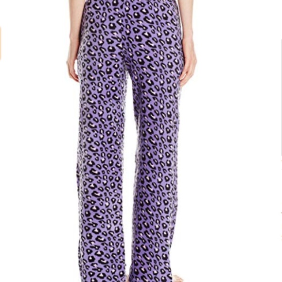 Intimo | Intimates & Sleepwear | Intimo Purple Animal Print Fleece ...